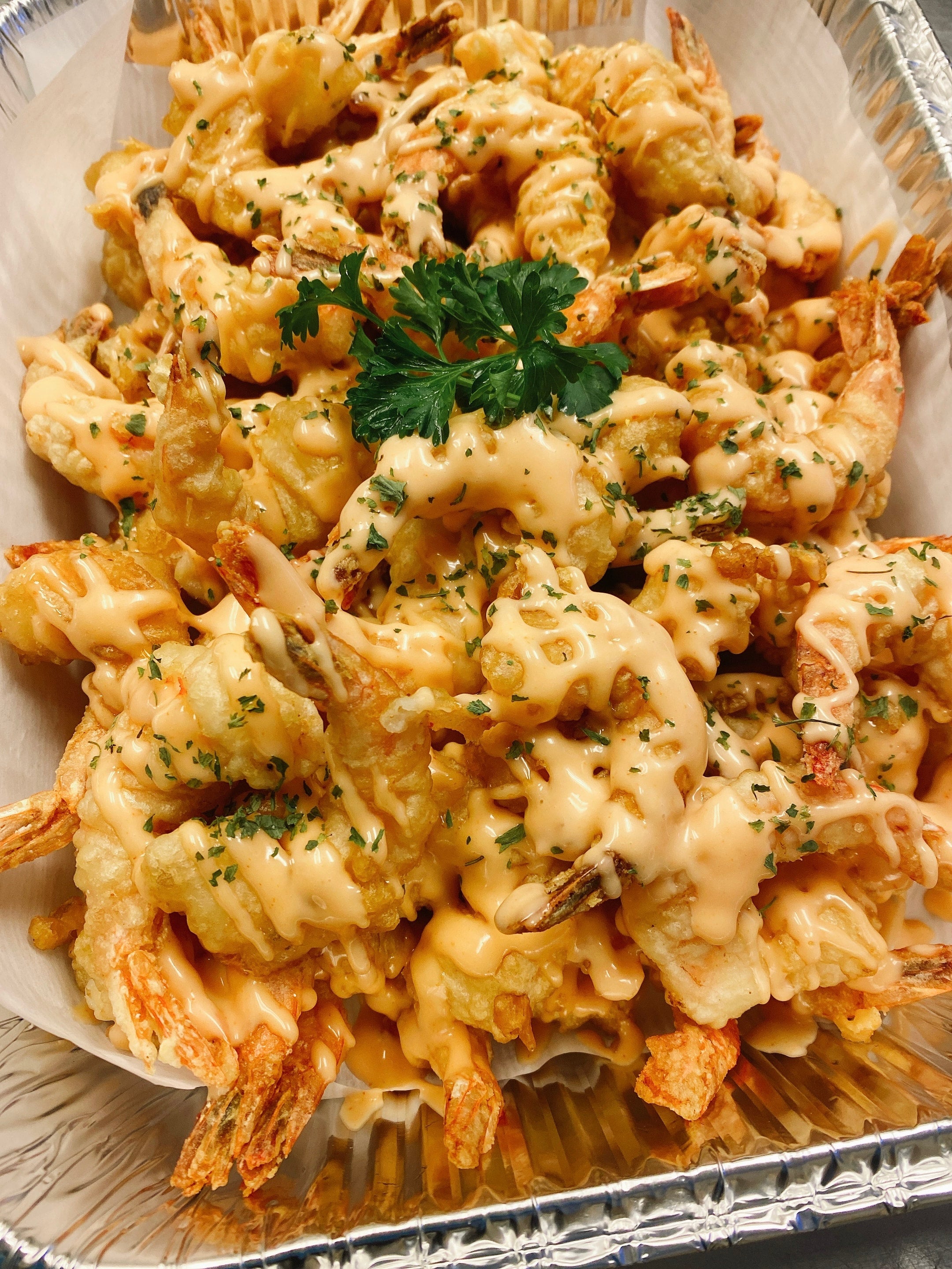 Ebi Mayo ( Fried Shrimp with Spicy Mayo) 50pcs | Elephant's Kitchen